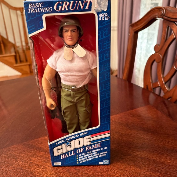 Hasbro | Other | Grunt Basic Training Gi Joe Hall Of Fame 2 Inches Tall ...